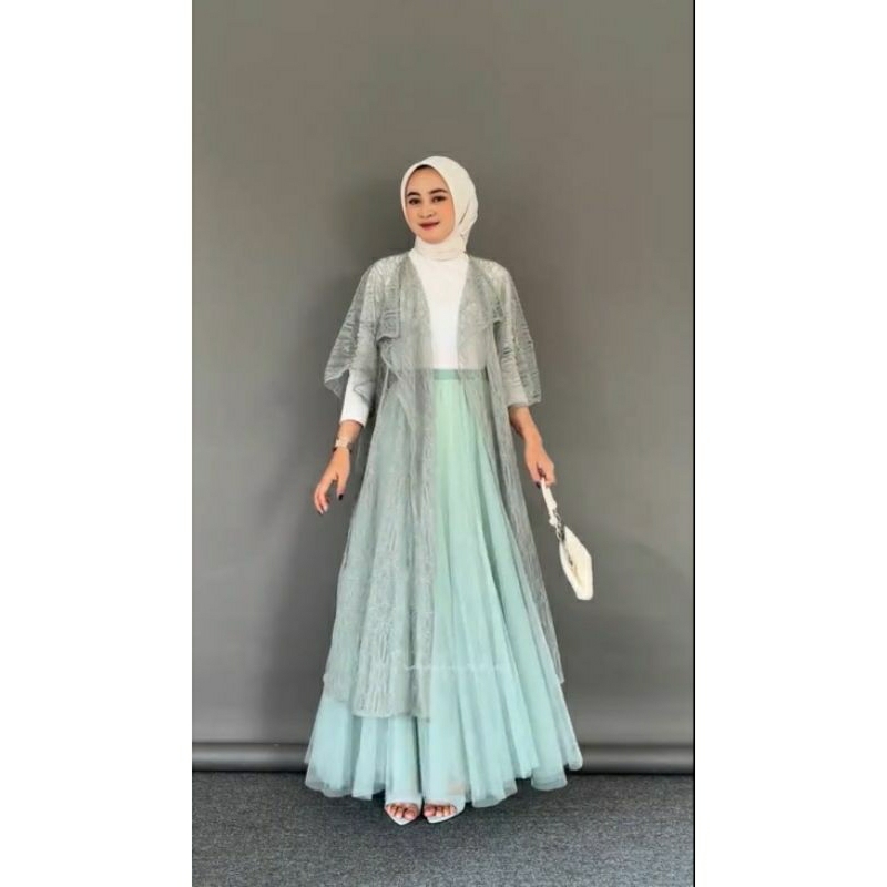 Jual OUTER BRUKAT CARDY BROCADE OUTERWEAR LACE KONDANGAN TUNIK CARDIGAN ...