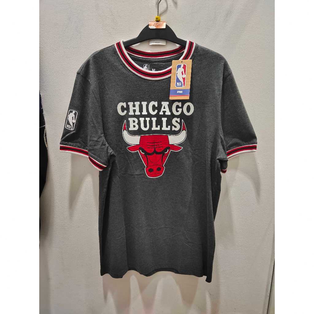 Jual Kaos NBA Official Chicago Bulls Flat knit - Original | Shopee ...