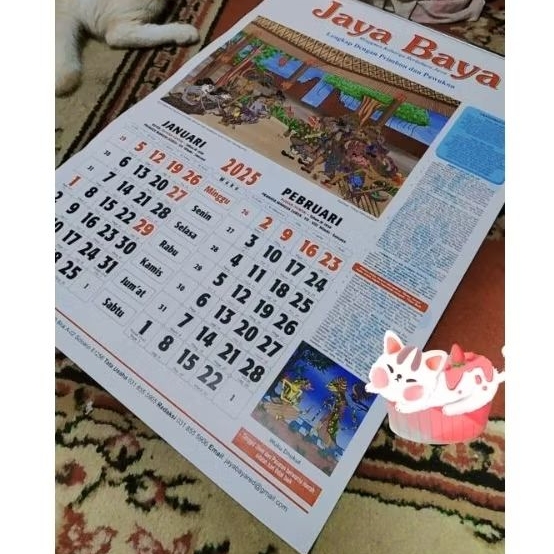 Jual Kalender Jaya Baya 2025 - Terbitan Majalah Jaya Baya dengan ...