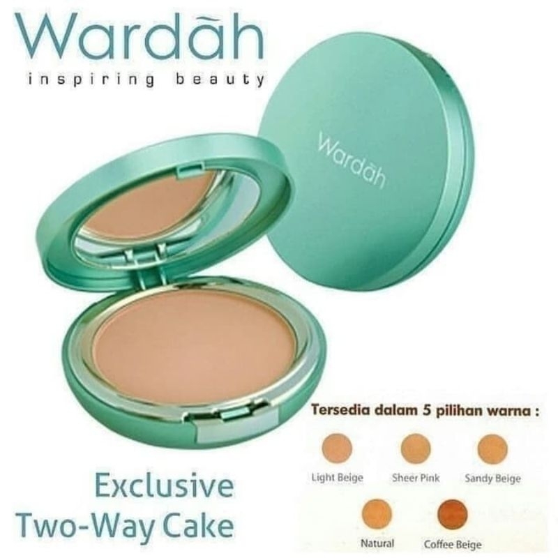 Jual Bedak Wardah Exlusive Two Way Cake 12g dan Refill - bedak wardah ...