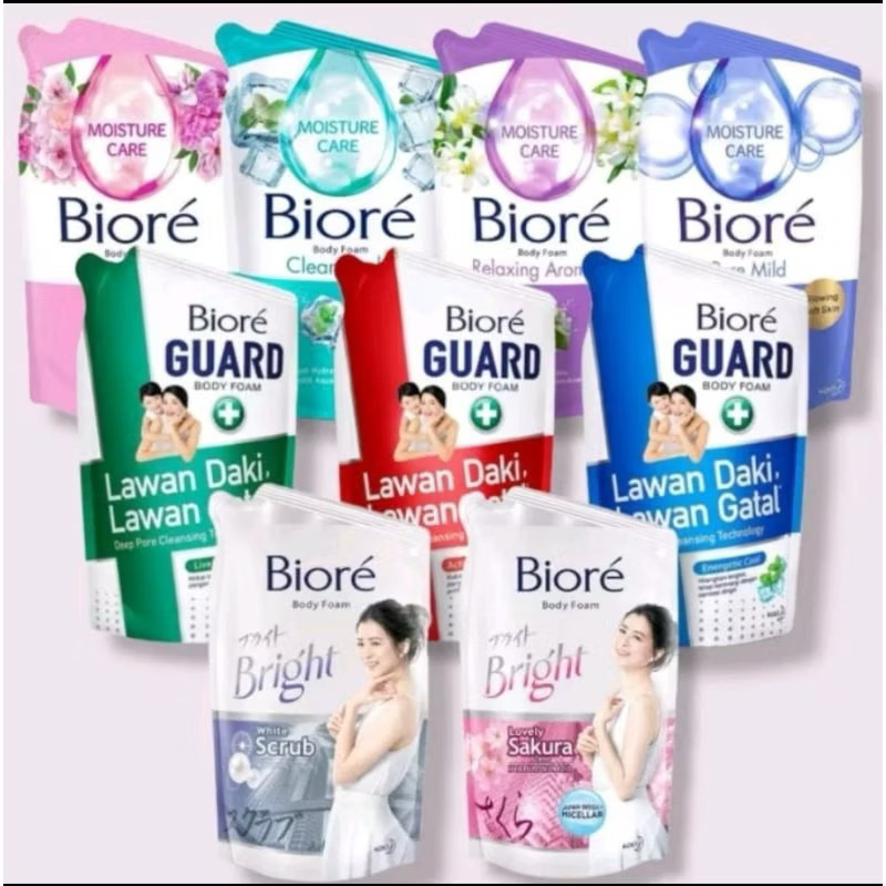 Jual Biore Sabun Mandi Cair 400ml / 800ml | Shopee Indonesia