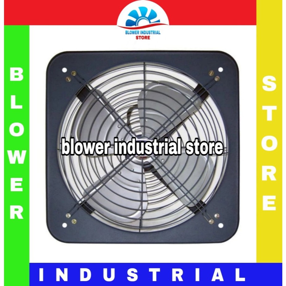 Jual Blower Exhaust Fan 18 Inch 380 Volt 3 Phase Kipas Dinding Exhos Heksos Dinding Original CKE ...