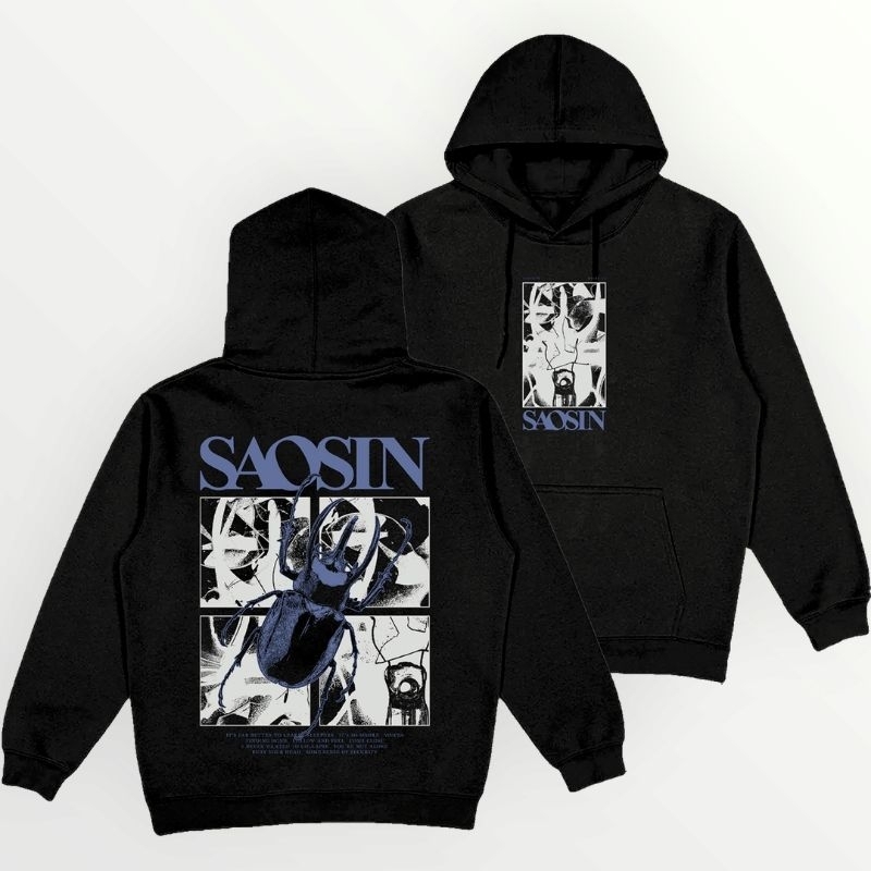 Jual Hoodie Official Saosin - Tracklist Hoodie Original | Shopee Indonesia