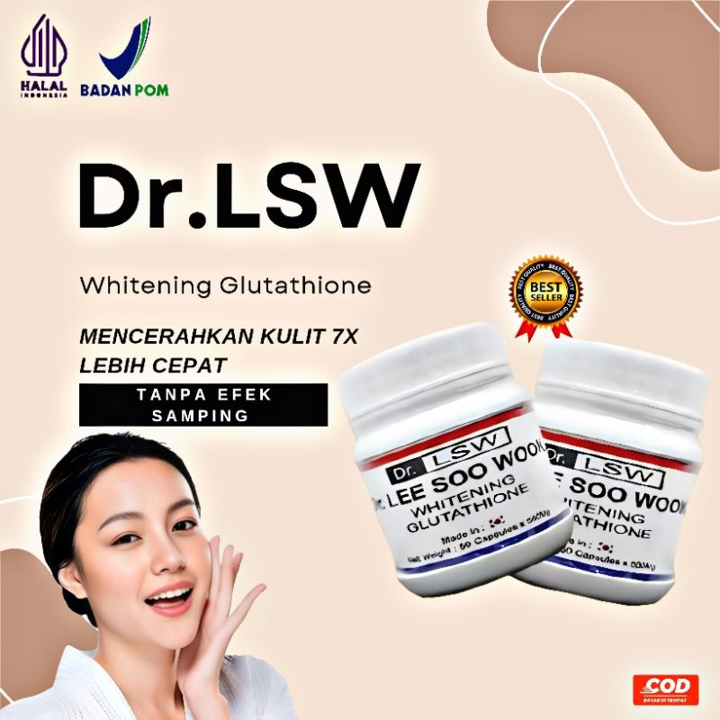 Jual Dr Lee See Wook Suplemen Pemutih Badan Extra Whitening Booster ...