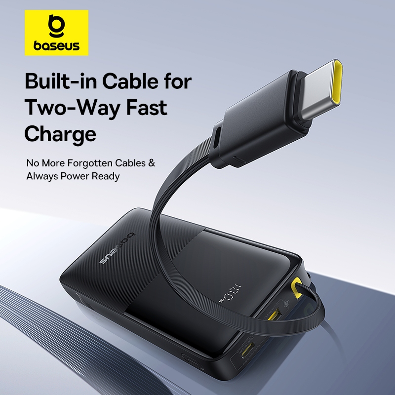 Jual Baseus Power Bank Bipow2 20W 10.000mAh Fast Charging Type-c PD ...