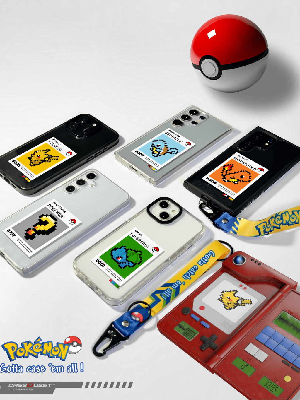 Jual Casequest Pokemon Pokedex - Custom Case | Shopee Indonesia