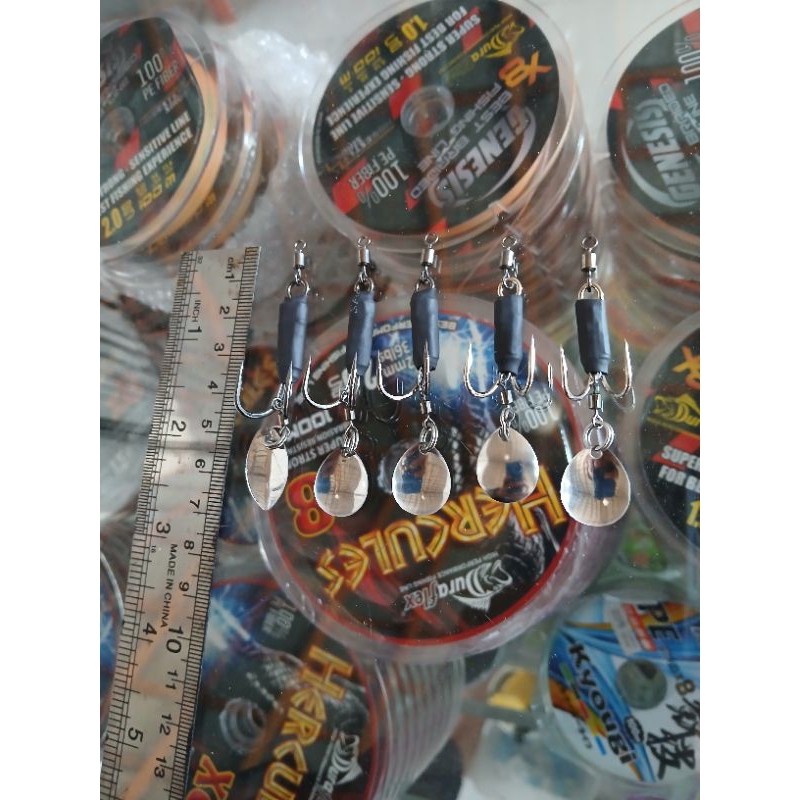 Jual double Hook/kail sofr frog merk kenzi dan vmc(asli/original ...