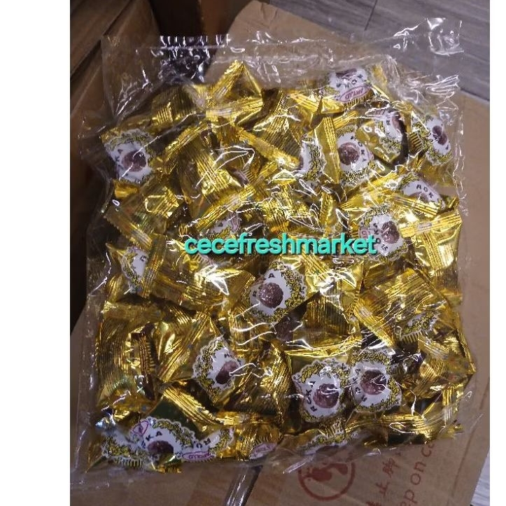 Jual Jual coklat wafer bulat dengan kacang apollo roka pack 420 gr ...