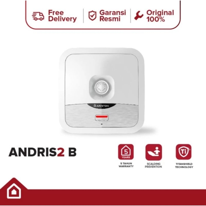 Jual ARISTON WATER HEATER PEMANAS AIR KAMAR MANDI 10L ANDRIS2 B 10L 150W AN2 10B | Shopee Indonesia