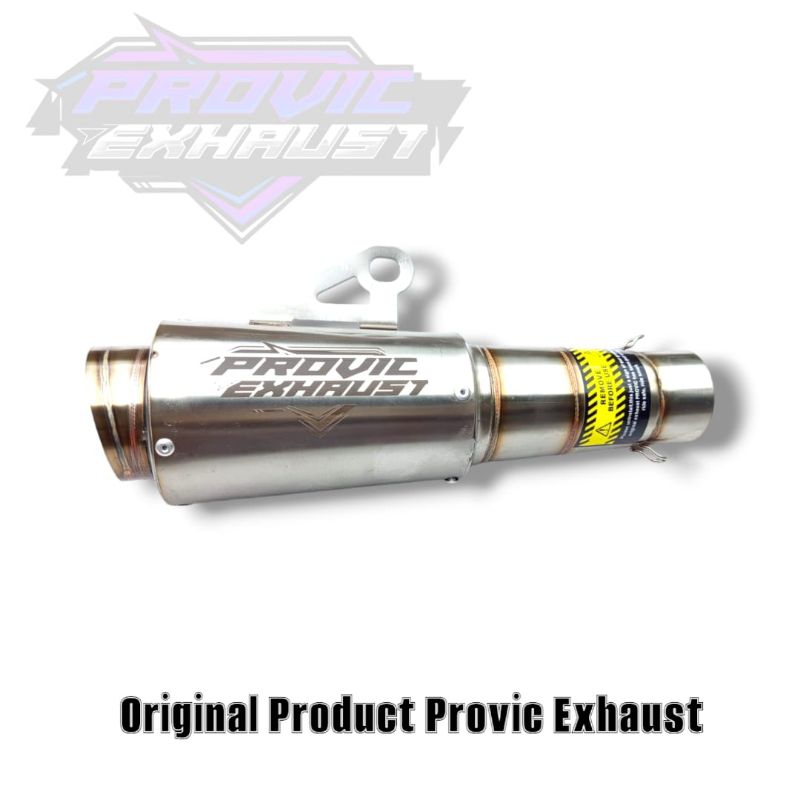 Jual Silencer Kenalpot Racing original Provic Exhaust Stainlis tipe GP5 ...