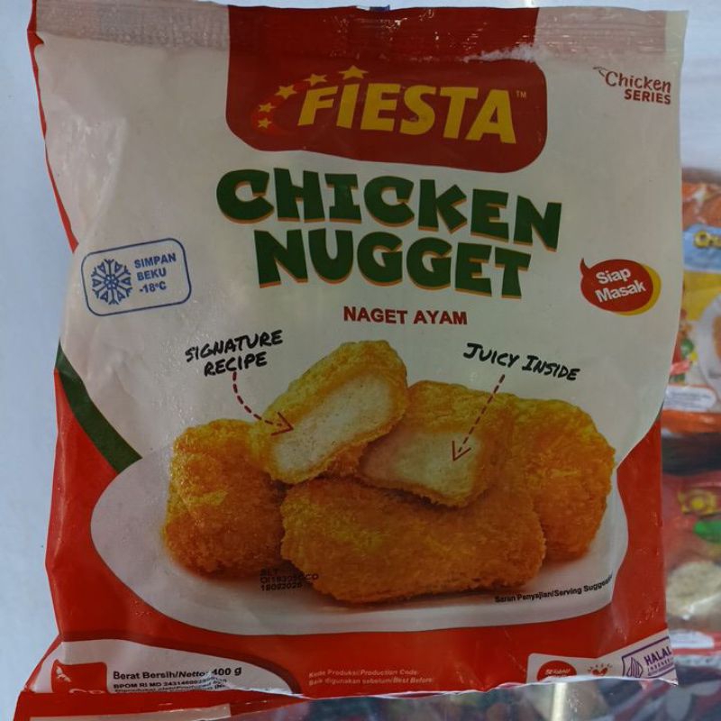 Jual FIESTA CHICKEN NUGET 500 GRAM | Shopee Indonesia