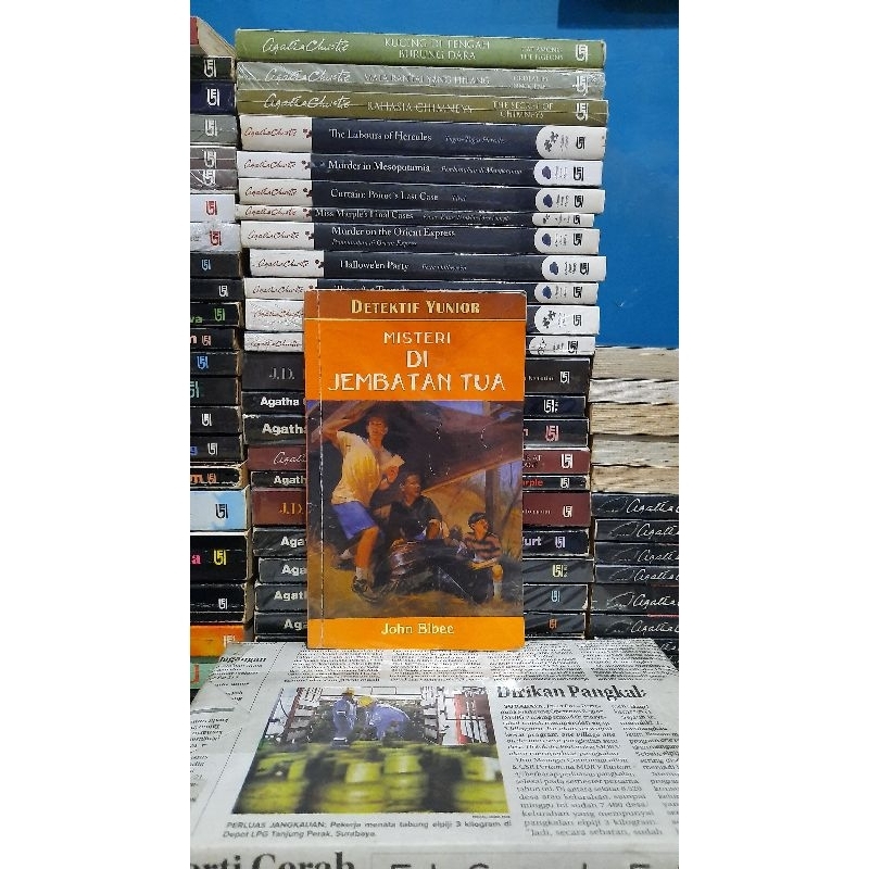 Jual Novel Anak Lawas; Cerita Detektif Anak; John Bibee "Misteri di ...
