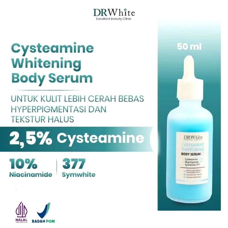 Jual DRWhite Cysteamine Whitening Body Serum | Shopee Indonesia