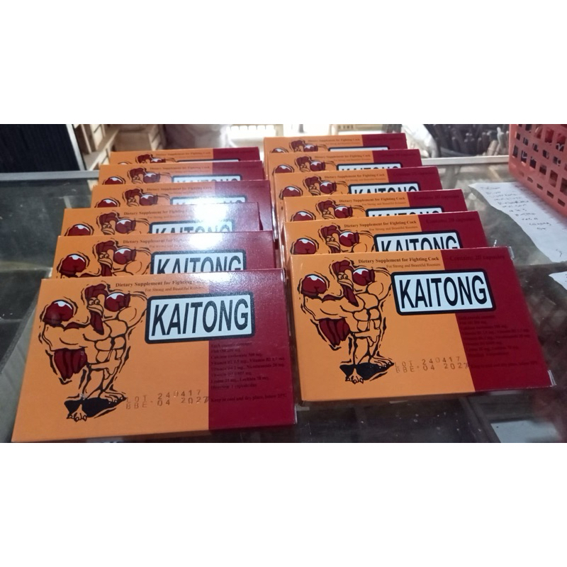 Jual kaitong vitamin suplement ayam jago | Shopee Indonesia