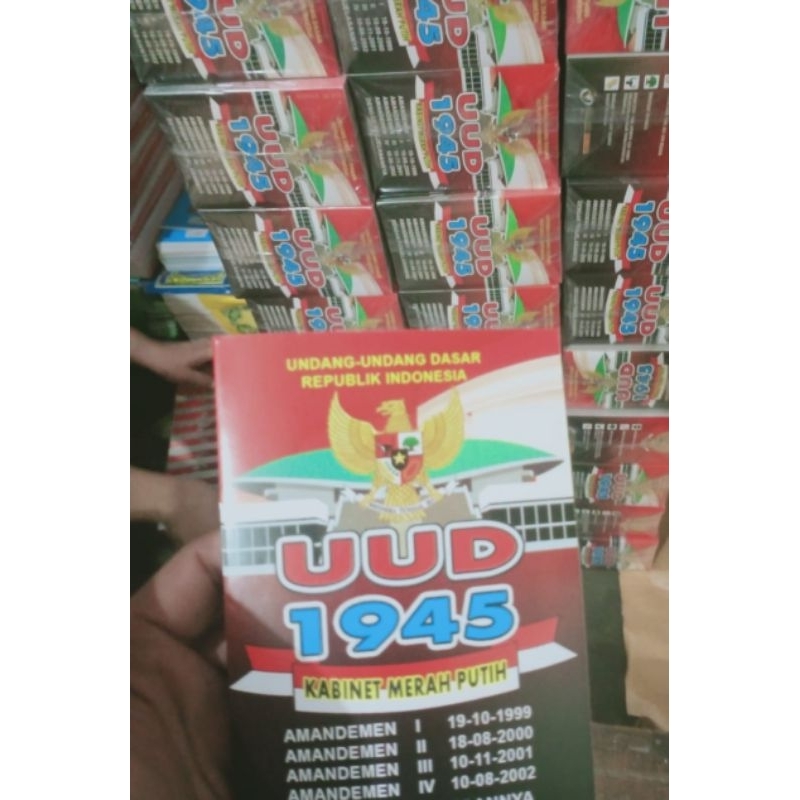 Jual UUD 1945 | undang Undang Dasar 1945 Kabinet Merah Putih | Shopee ...