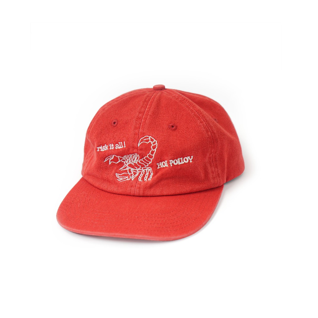 Jual Hoi Polloy - Topi - Risk Cap (Washed Red) | Shopee Indonesia