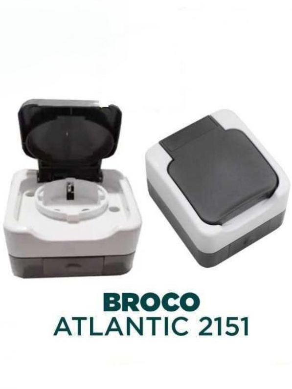 Jual BROCO ATLANTIK SAKLAR ENGKEL 2161/SAKLAR SERI 2162/STOPKONTAK ...