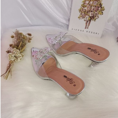Jual Sandal High heels model kekinian 7CM rf06 | Shopee Indonesia