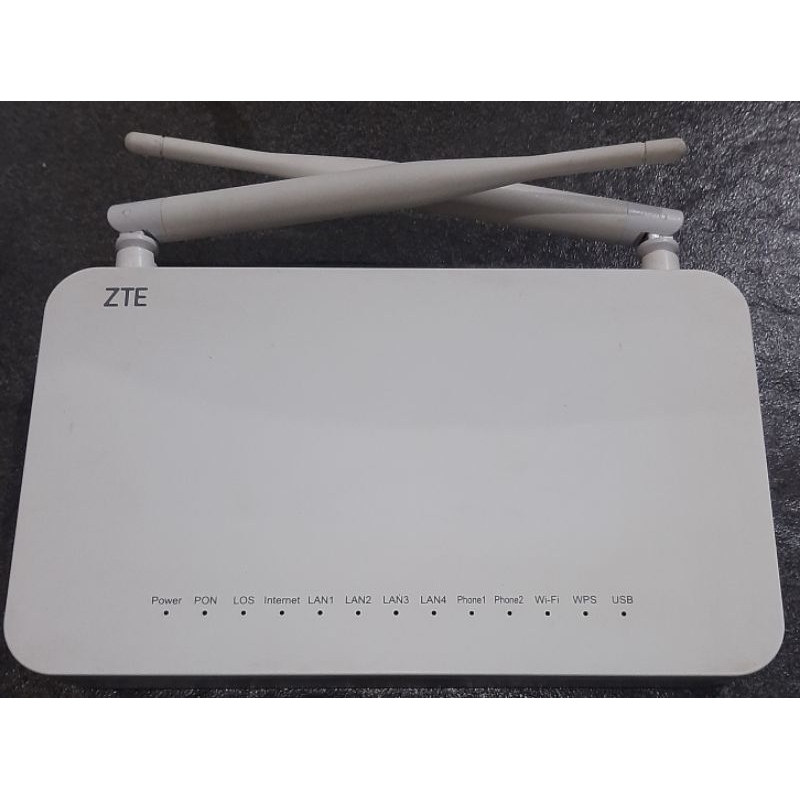 Jual ZTE F609 V3 PORT BIRU + ADAPTOR | Shopee Indonesia