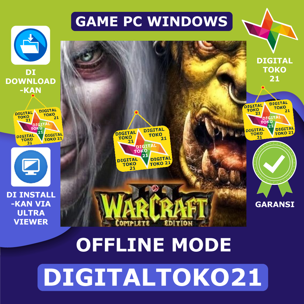Jual [Diinstallkan] WarCraft III Complete Edition + DLC Full Version ...
