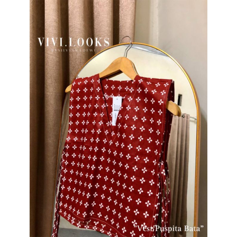 Jual VIVILOOKS-VEST BATIK PATTERN PREMIUM BOLD SERIES MODERN ETNIK ...
