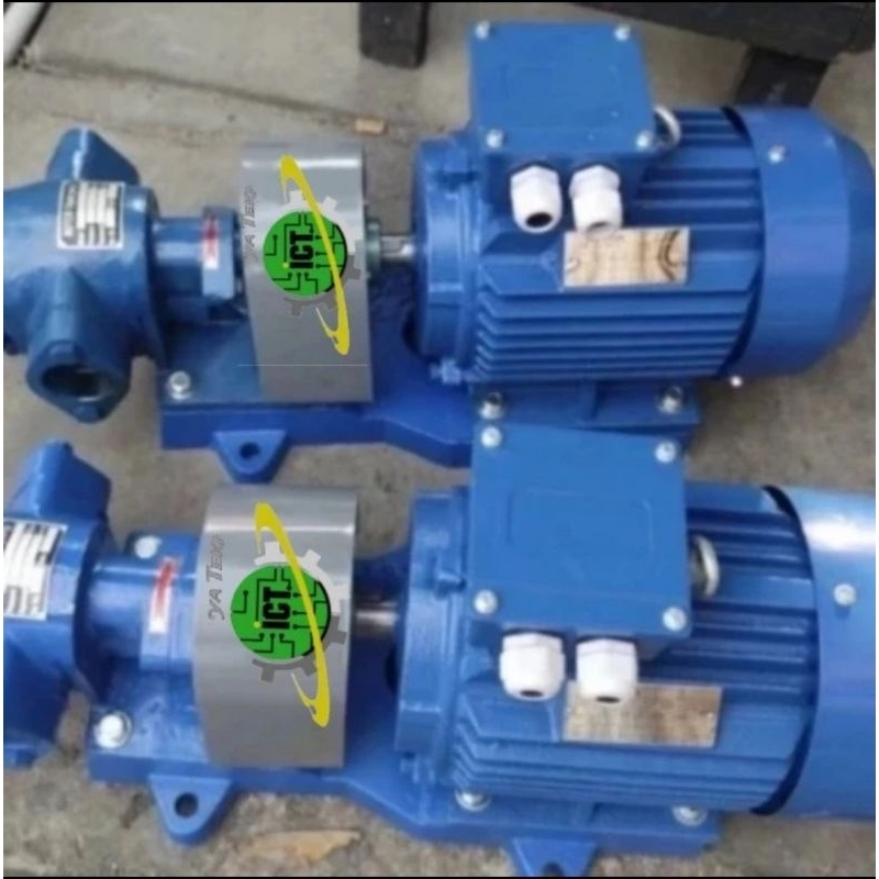 Jual Pompa Cairan kental Gear Pump Rotor RK 55 1,5KW 2HP 220V (Pompa gear pump oli) | Shopee ...