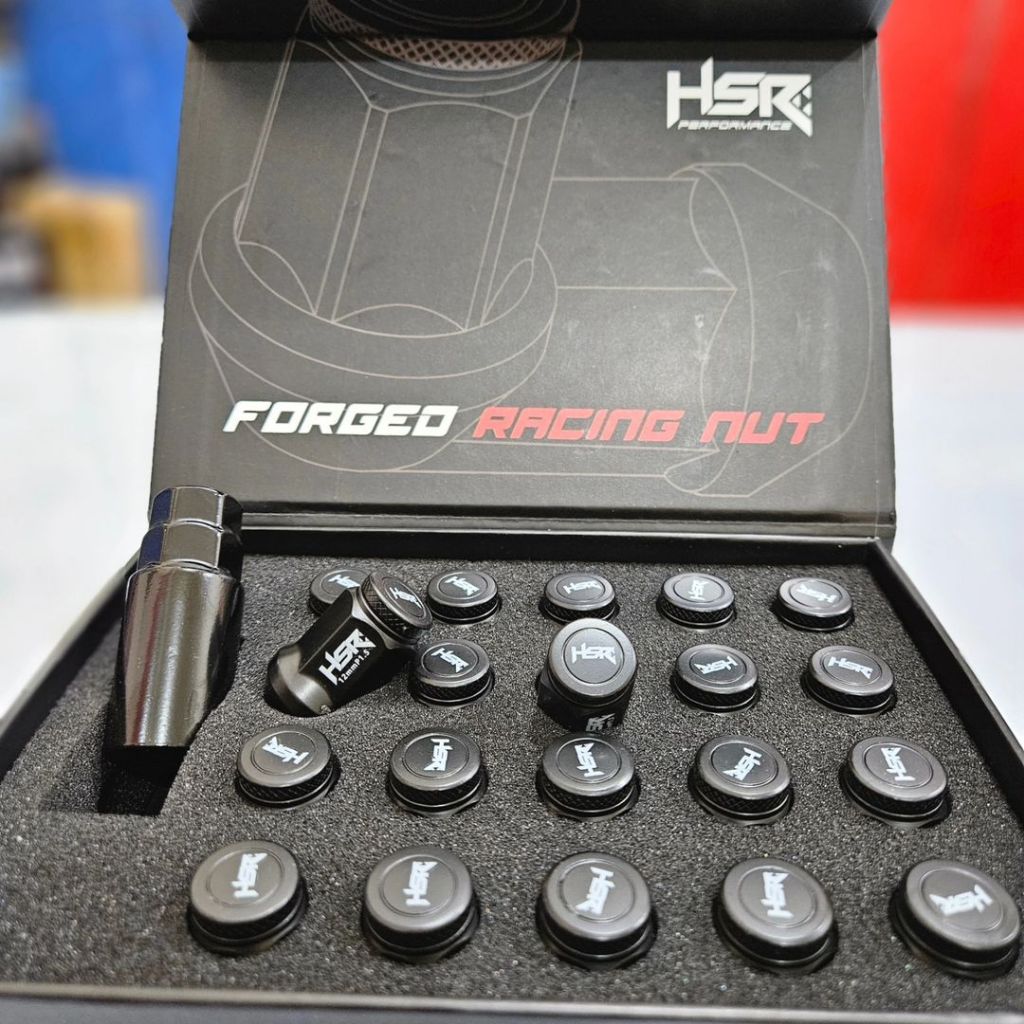 Jual Baut roda racing-MUR RACING FORGED M96G HSR 1,5 BLACK | Shopee ...