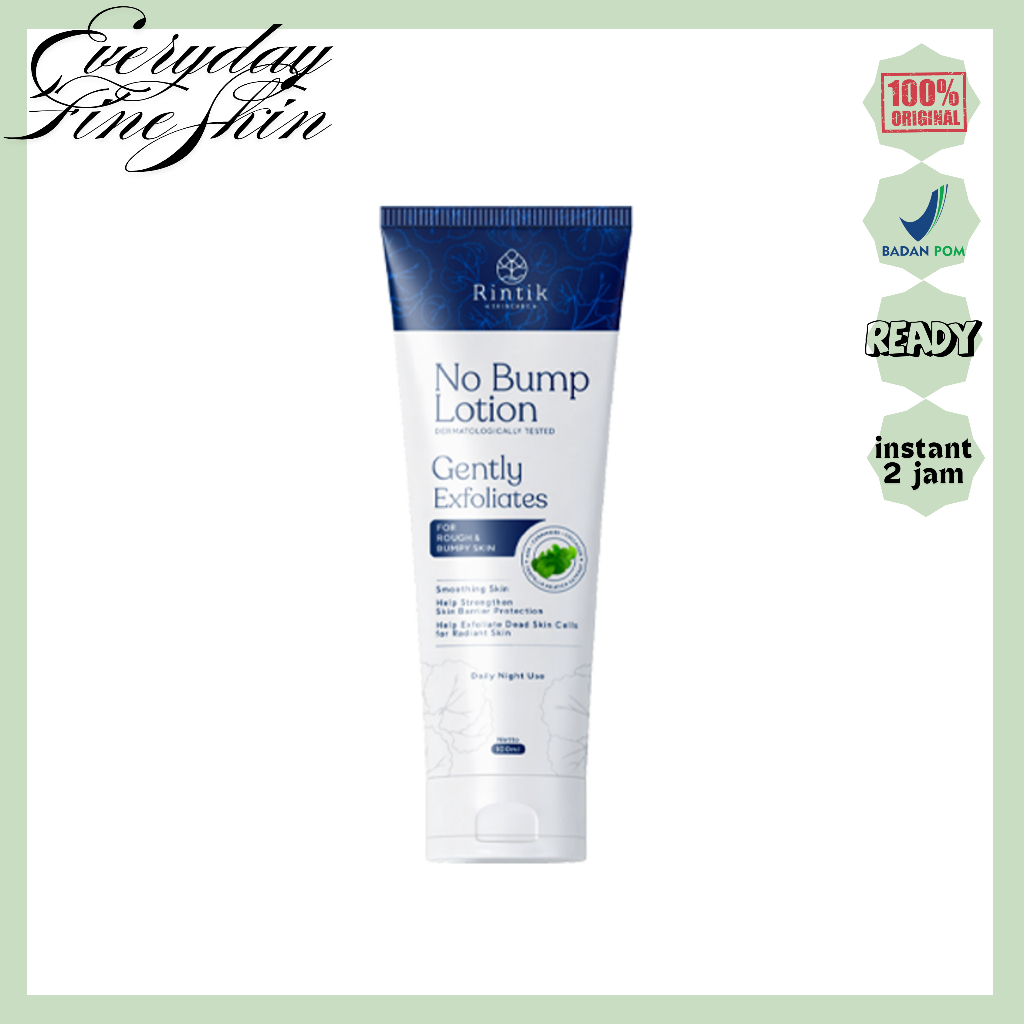 Jual RINTIK Skincare No Bump Body Lotion Brightening 100ml BPOM ...