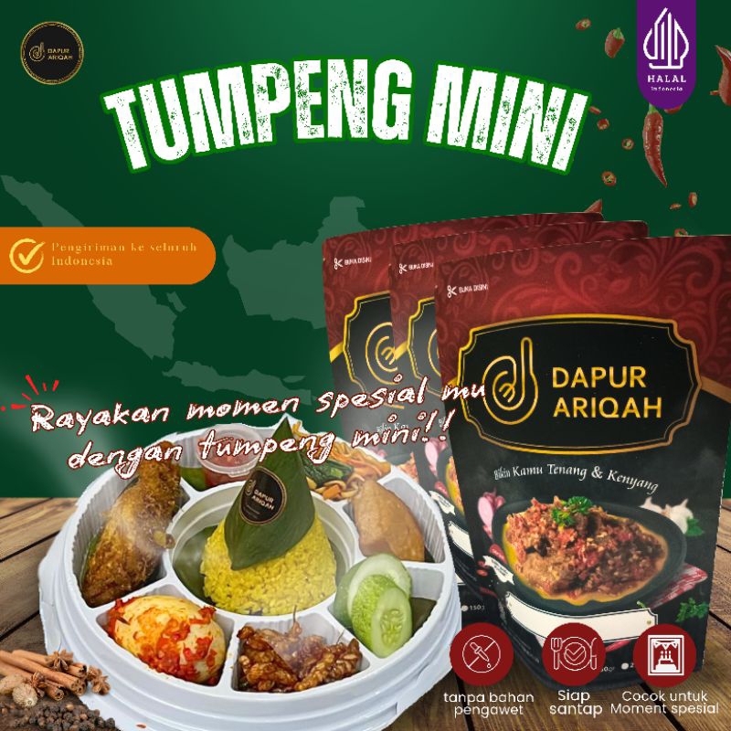 Jual Dapur ariqah | tumpeng mini | nasi tumpeng | catering | siap saji ...