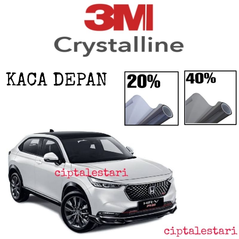 Jual Kaca Film Mobil 3M Crystalline Kaca Film Anti UV Kaca Film Tolak Panas Kaca Film Sunroof ...