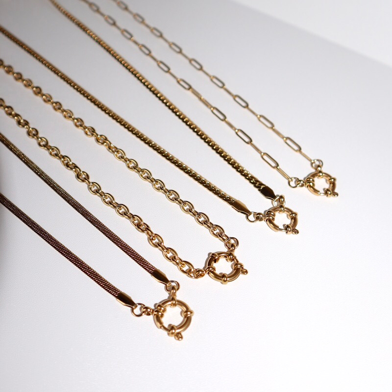 Jual The Arctic - NÖNA Chain Lock Customable Charm Necklace | Kalung ...