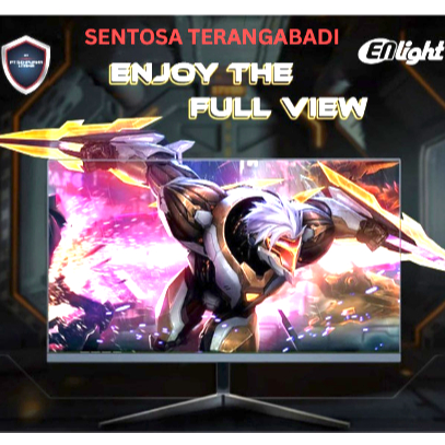 Jual Monitor ENLIGHT 24" 24ENS-B Led Frameless Monitor - FHD VA 75Hz ...