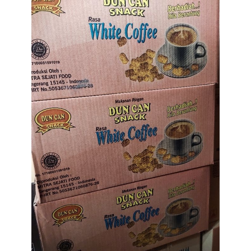 Jual SNACK CHIKI DUNCAN RASA WHITE COFFEE ISI 40 PCS BERHADIAH | Shopee ...