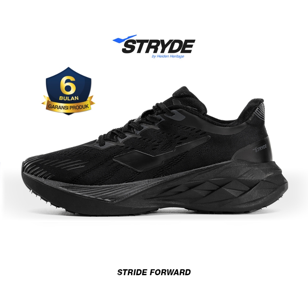Jual HEIDEN HERITAGE [HRTG] - STRYDE RAVEN - ULTRA BLACK | Sepatu ...