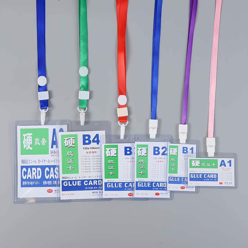 Jual ID CARD PANITIA CARD CASE + TALI / Plastik Mika ID Card / Name Tag ...