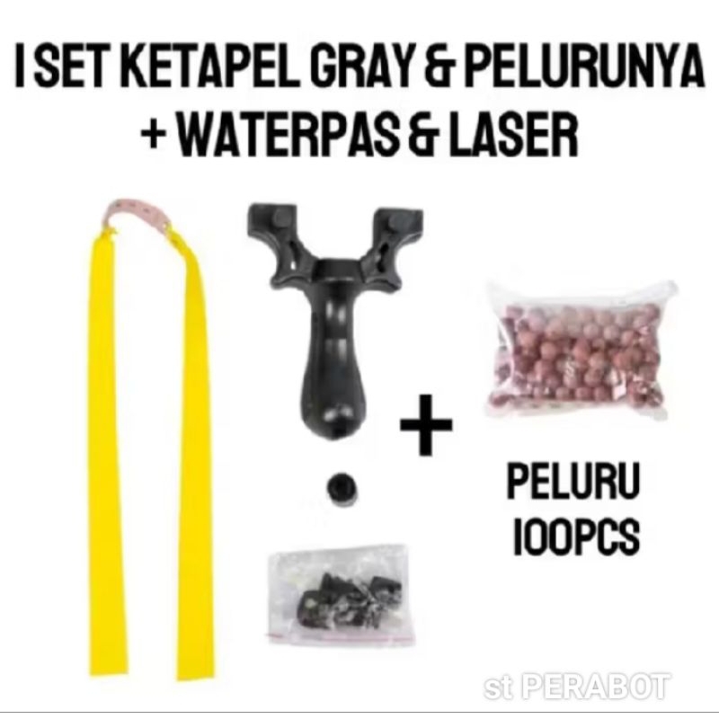 Jual KETAPEL SATU SET + 100 PCS GOTRI brown | Shopee Indonesia