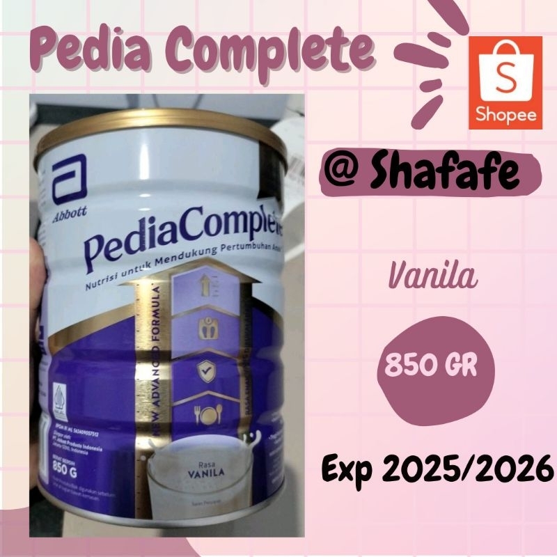 Jual Susu Pedia Complete 800/850 gram | Shopee Indonesia