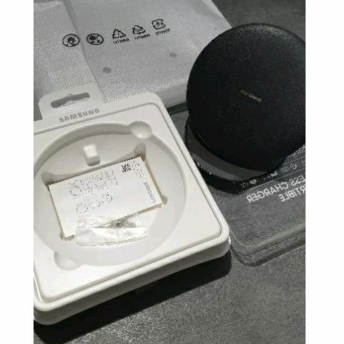 Jual Wireless charger cas smartphone hp tanpa kabel samsung fast ...