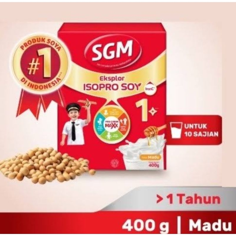 Jual SGM Soya 1+ Madu 400g | Shopee Indonesia