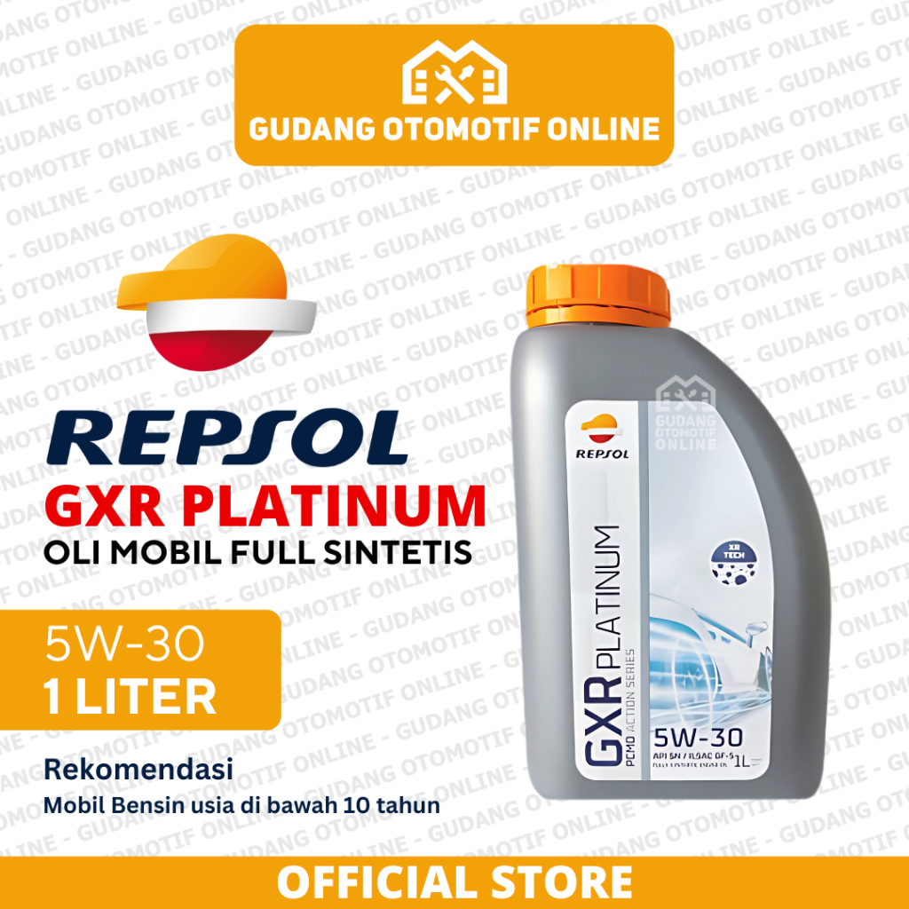 Jual Oli Repsol GXR Platinum 5W-30 1L 1 Liter Original - Oli Mesin ...
