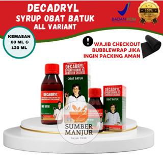 Jual DECADRIL SYRUP ALL VARIANT/ OBAT BATUK | Shopee Indonesia
