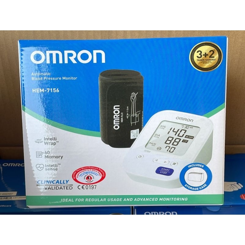 Jual Tensi Digital Omron HEM 7156 Omron | Shopee Indonesia