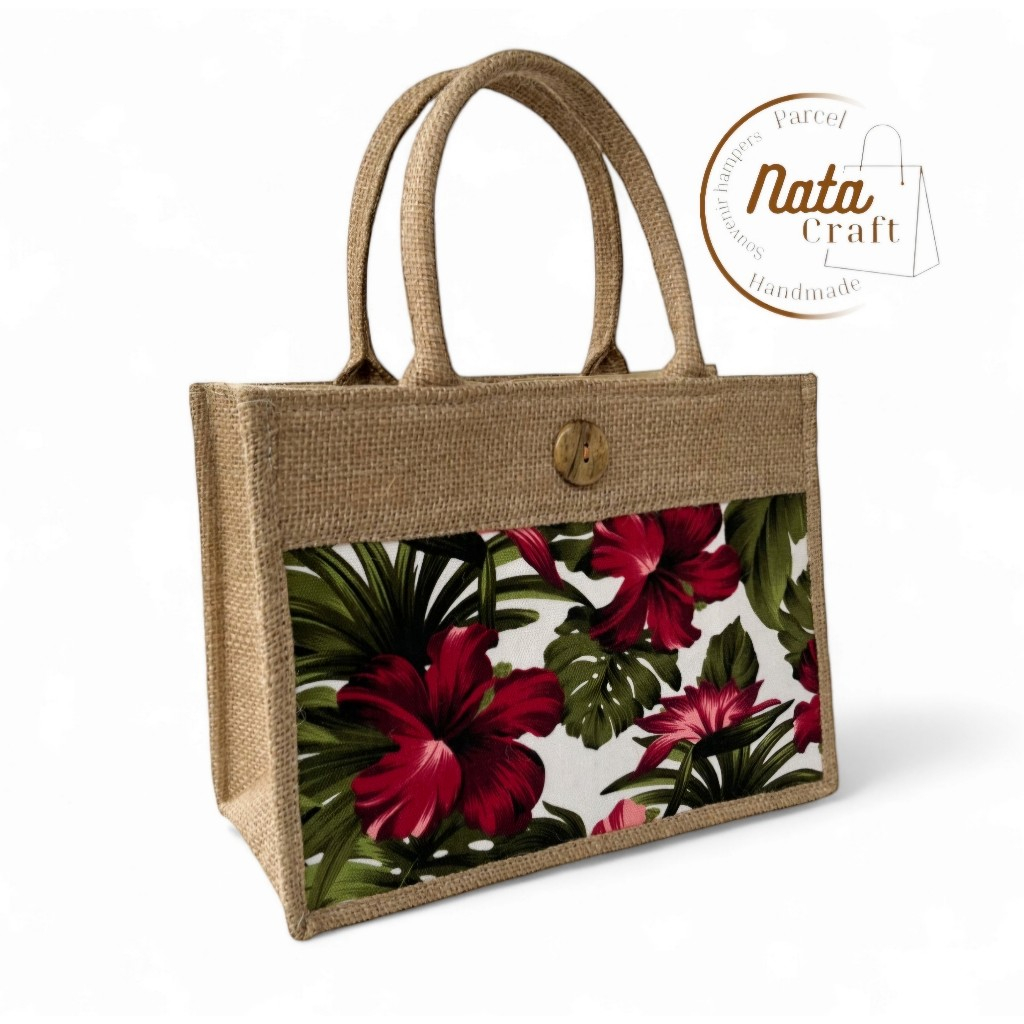 Jual Nata craft-Handbag Goni Kanvas Tas Jinjing Hampers Totebag ...
