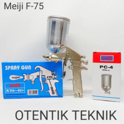 Jual Barang Pilihan SPRAY GUN MEIJI F75 TABUNG ATAS TAIWAN MEIJI F 75 ...