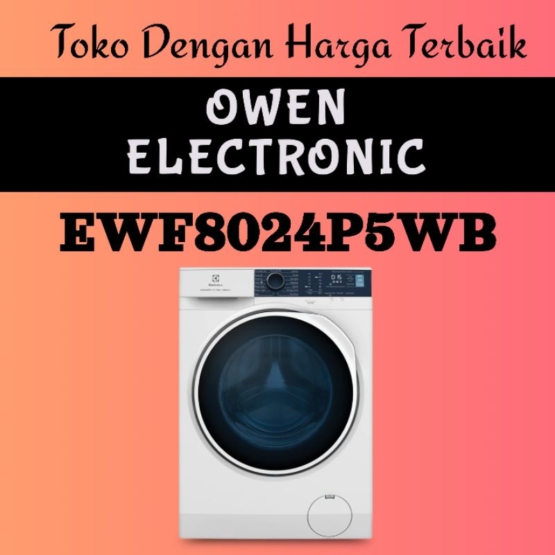 Jual ELECTROLUX MESIN CUCI FRONT LOADING WASHER EWF8024P5WB 8 Kg ...