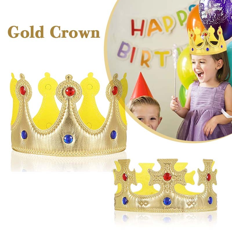 Jual Emas Mahkota Anak Gold Crown King/Queen Gold Mahkota Ultah Mahkota ...