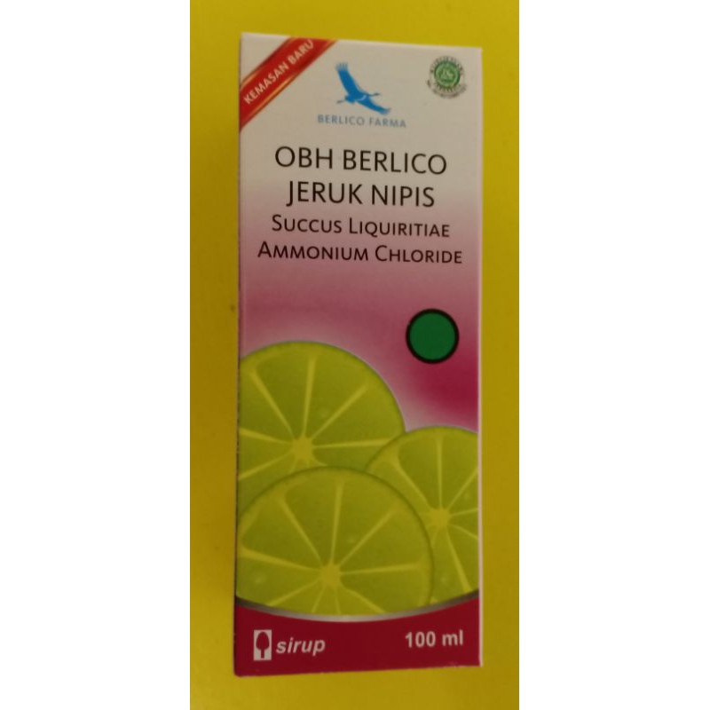 Jual OBH BERLICO JERUK NIPIS 100ml | Shopee Indonesia