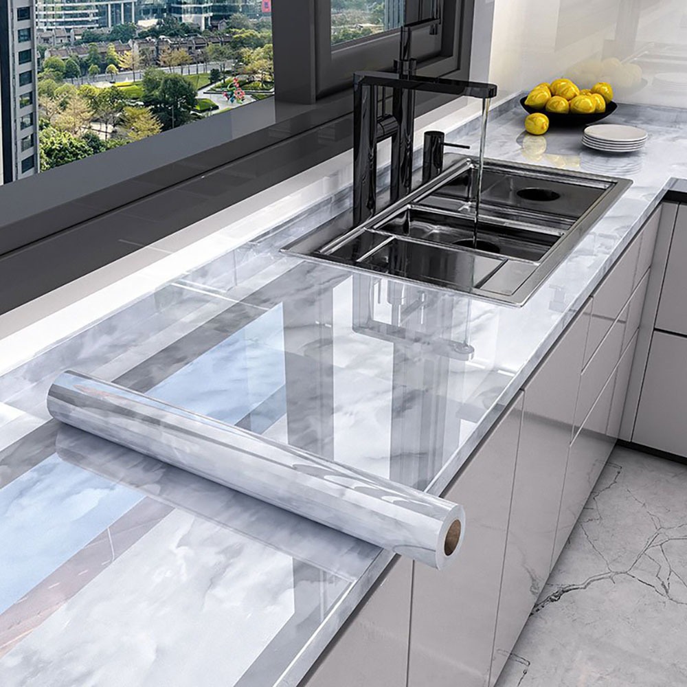 Jual Wallpaper Dapur/ Anti Minyak Air dan Api anti minyak sticker anti ...