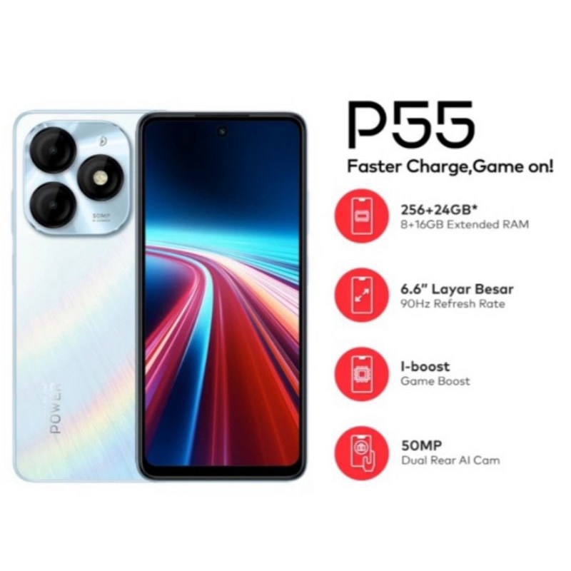 Jual Itel P55 NFC Ram 8GB+16GB 256GB new garansi resmi | Shopee Indonesia