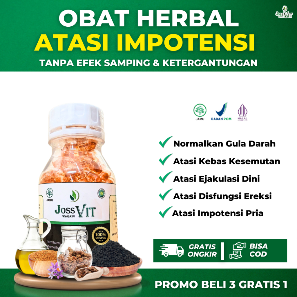 Jual Joss Vit Obat Herbal Alami Sembuhkan Impotensi Lemah Syahwat ...